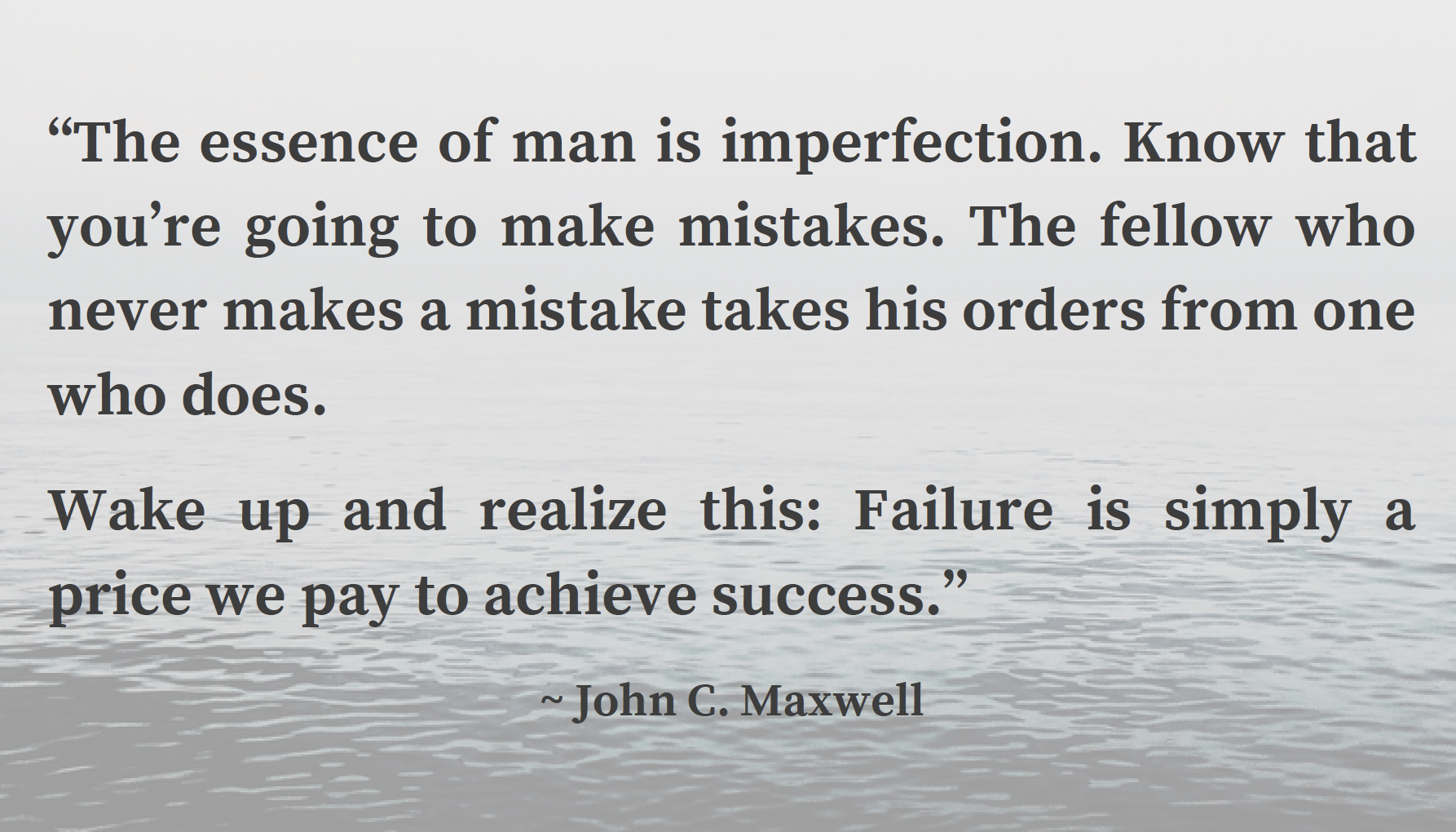 The Importance of Failing Forward – Speaker and Executive Coach